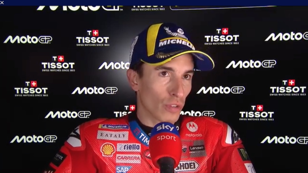 マルク・マルケス『フロントのフィーリングが超変だったけど、ツイてた』 - ITATWAGP | イタたわGP｜ITATWAGP | イタたわGP